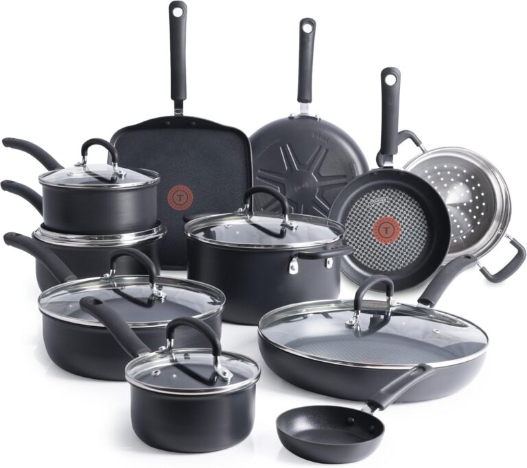 T-Fal Ultimate Hard Anodized Nonstick Cookware Set: Detailed Review ...