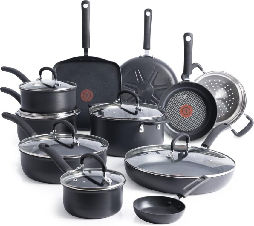 T-Fal Ultimate Hard Anodized Nonstick Cookware Set: Detailed Review ...