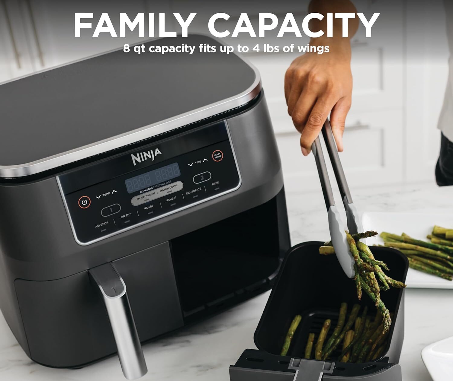 Ninja DZ201 Foodi 2-Basket Air Fryer: Tested and Reviewed - Kitchen ...